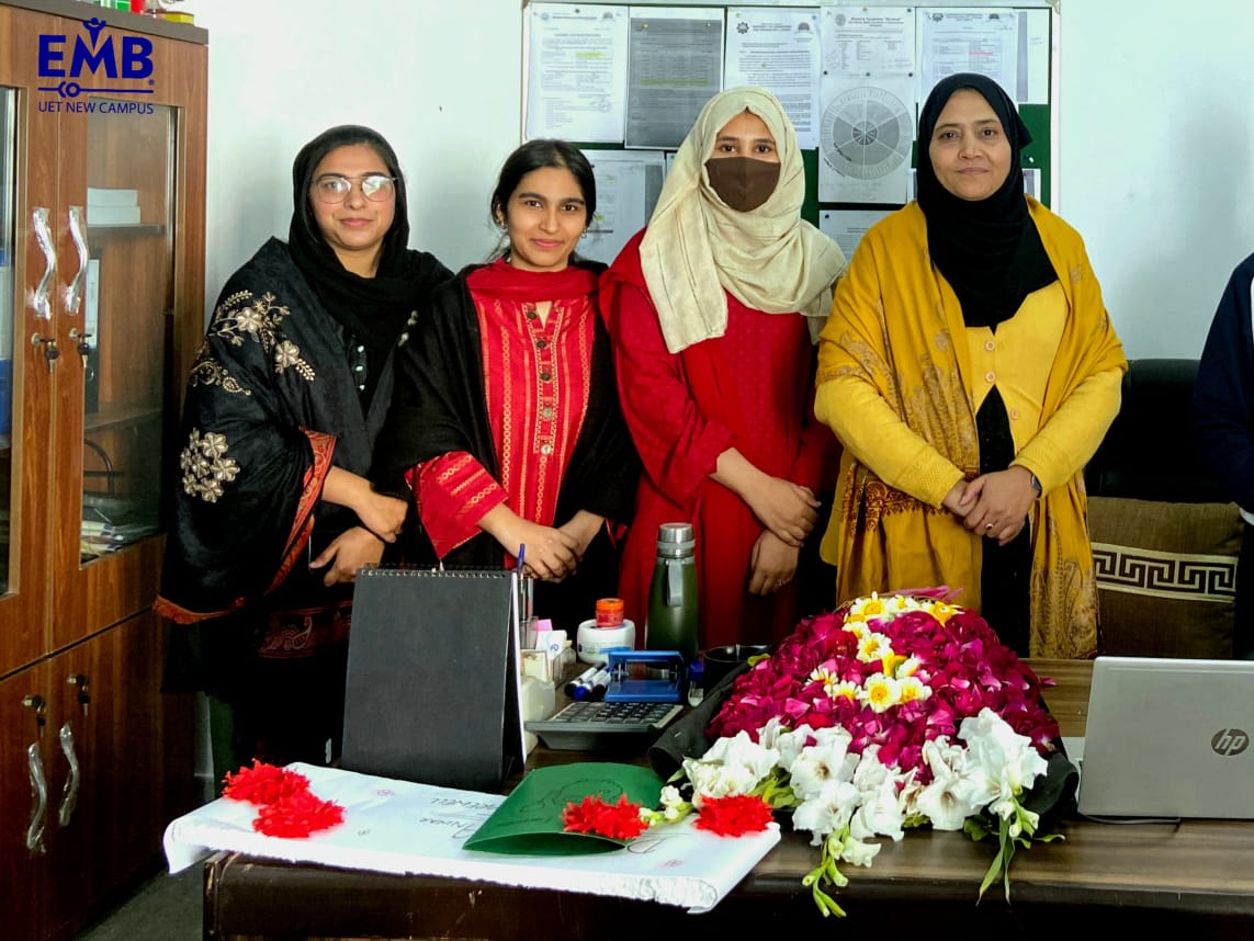 Dr. Saima Anwar Farewell – DEPARTMENT OF BIOMEDICAL ENGINEERING